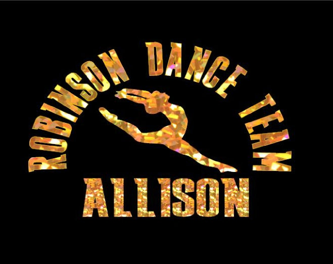 Robinson Dancer Sparkle Car Window Decal – thePoint.Fan